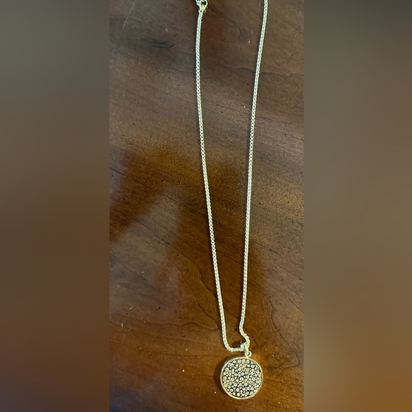 Rustic Cuff | Jewelry | Rustic Cuff Gold Pendant Necklace | Poshmark